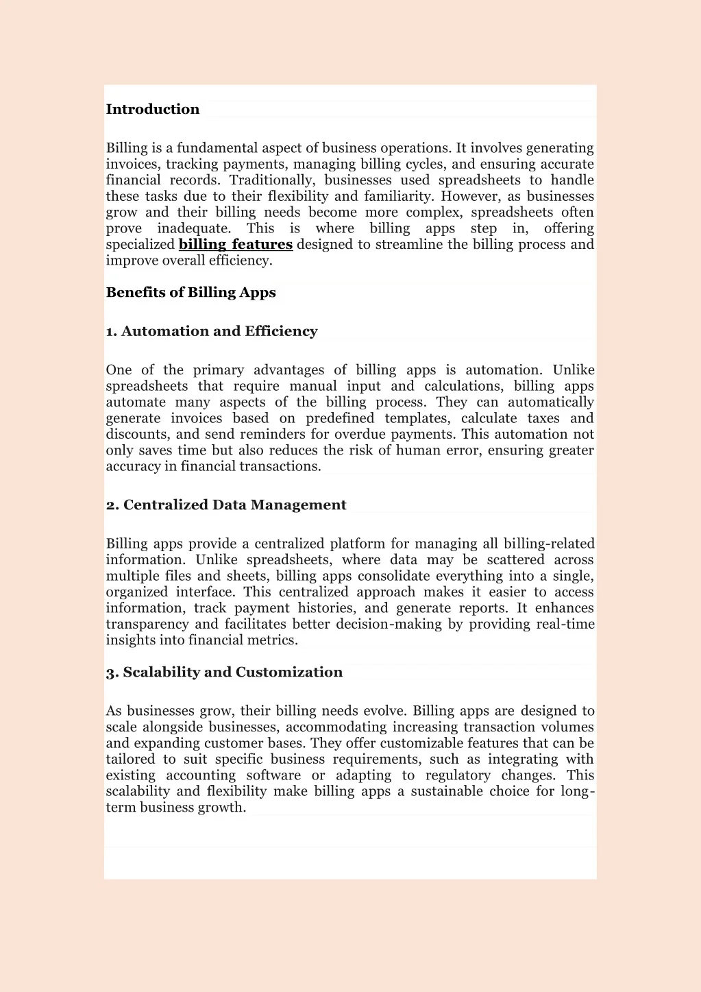 PPT - Why Choose Billing Apps Over Spreadsheets PowerPoint Presentation ...