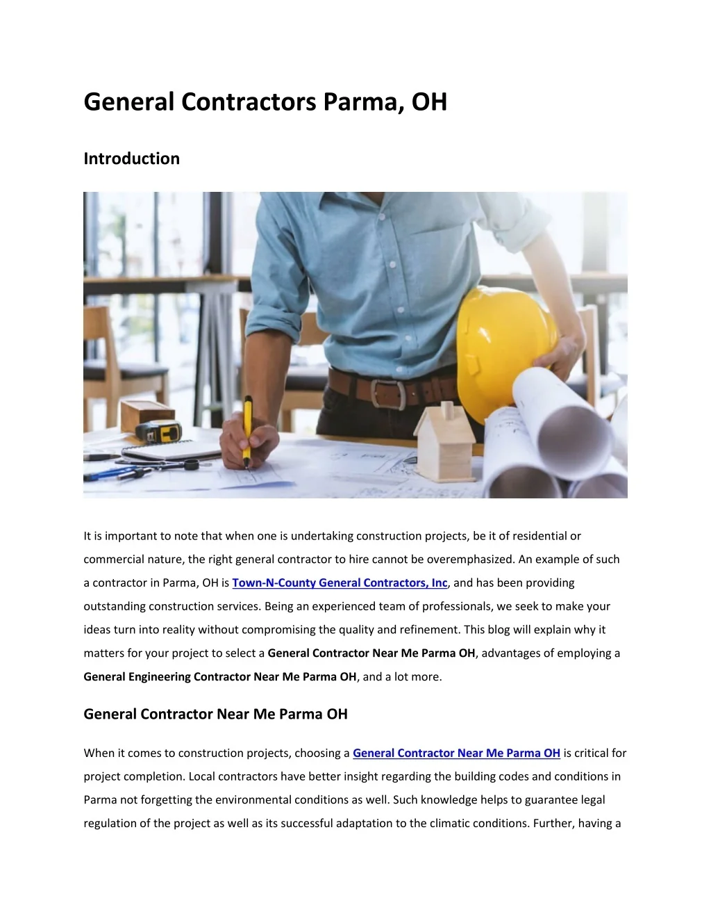 PPT - General Contractor Parma PowerPoint Presentation, free download ...