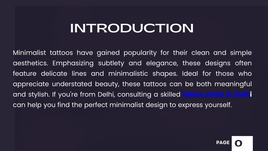 PPT - Top Minimalist Tattoo Designs PowerPoint Presentation, free ...