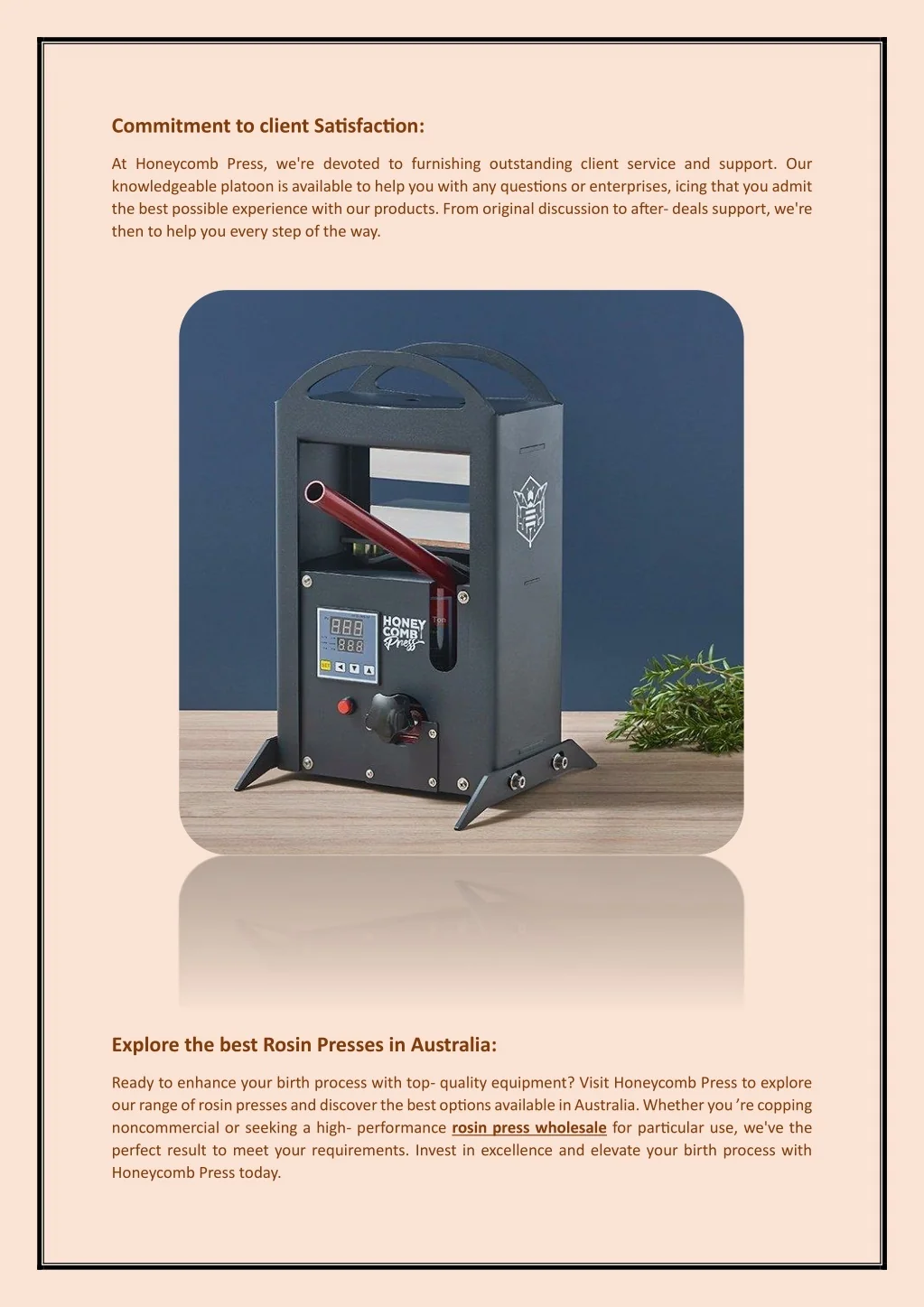 PPT - Maximize Your Profits with Rosin Presses Wholesale in Australia PowerPoint Presentation ...