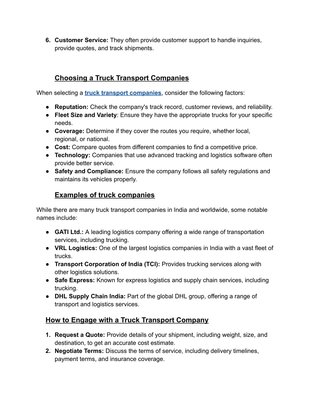 PPT - Truck Transport Company PDF PowerPoint Presentation, free ...