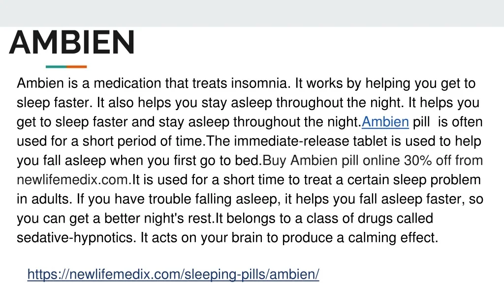 PPT - Buy Ambien Online PowerPoint Presentation, free download - ID ...