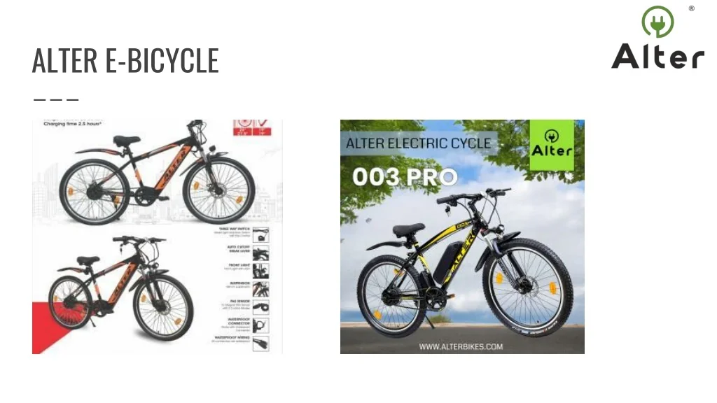 PPT - "Discover the Future of Cycling: Alter Electric Bicycles – Power ...