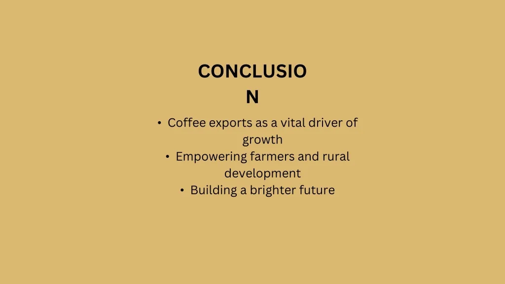 PPT - How Coffee Export Earnings Benefit Ethiopian Farmers and ...