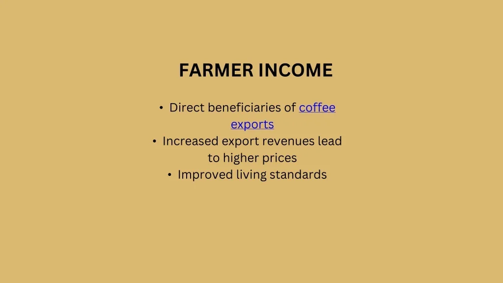 PPT - How Coffee Export Earnings Benefit Ethiopian Farmers and ...