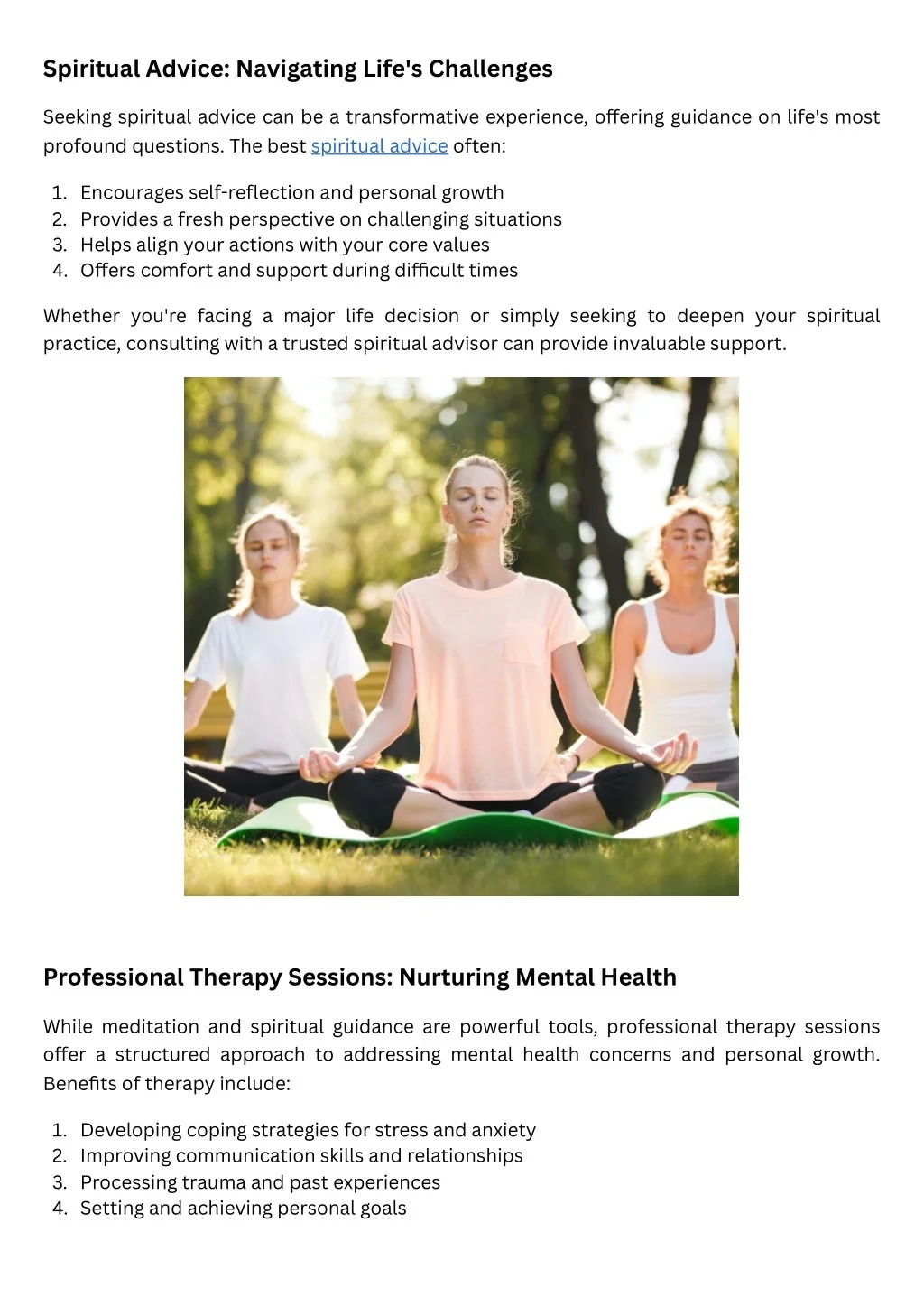 PPT - Unlocking Inner Peace Meditation Retreats, Spiritual Advice, and ...