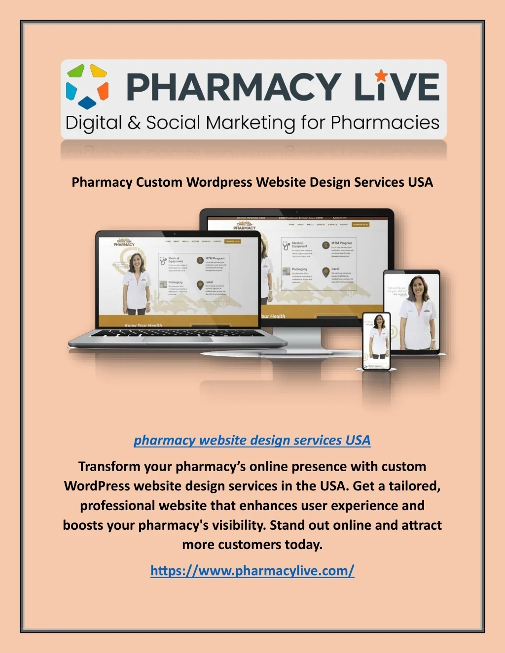 PPT - Pharmacy Custom Wordpress Website Design Services USA PowerPoint Presentation - ID:13495155