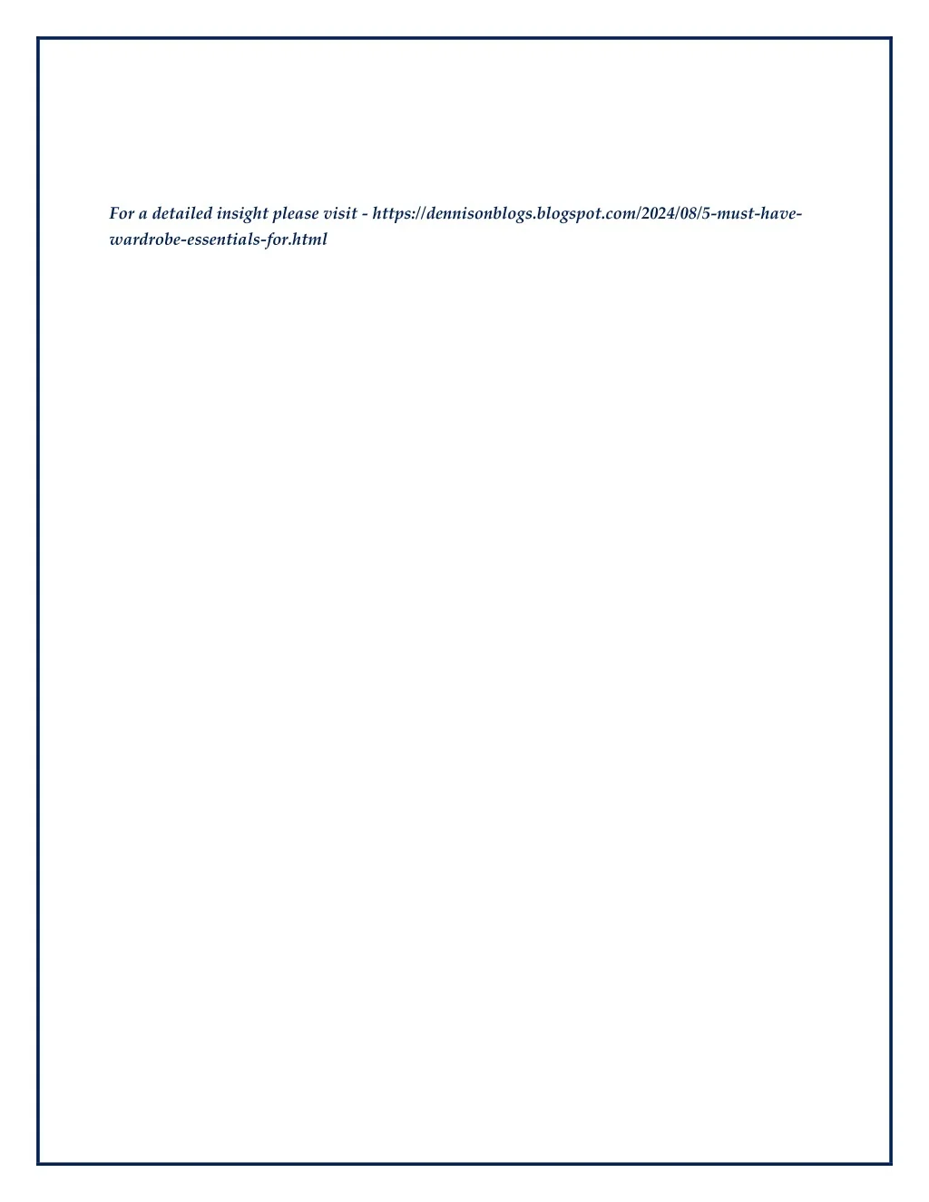 PPT - 5 Must-Have Wardrobe Essentials for Raksha BandhanElevate Your Style for the Festive ...