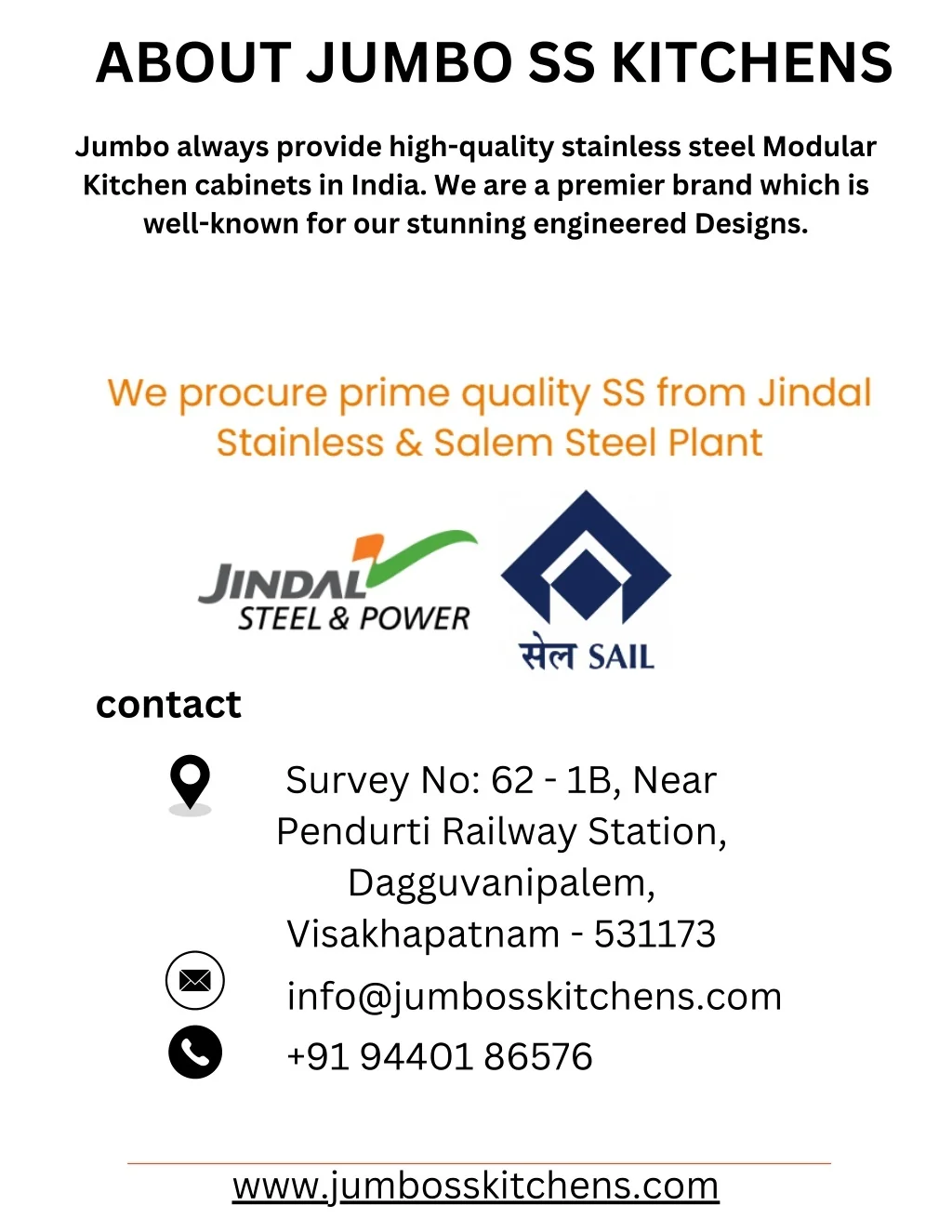 PPT - Top stainless steel modular kitchen- jumbosskitchens PowerPoint ...