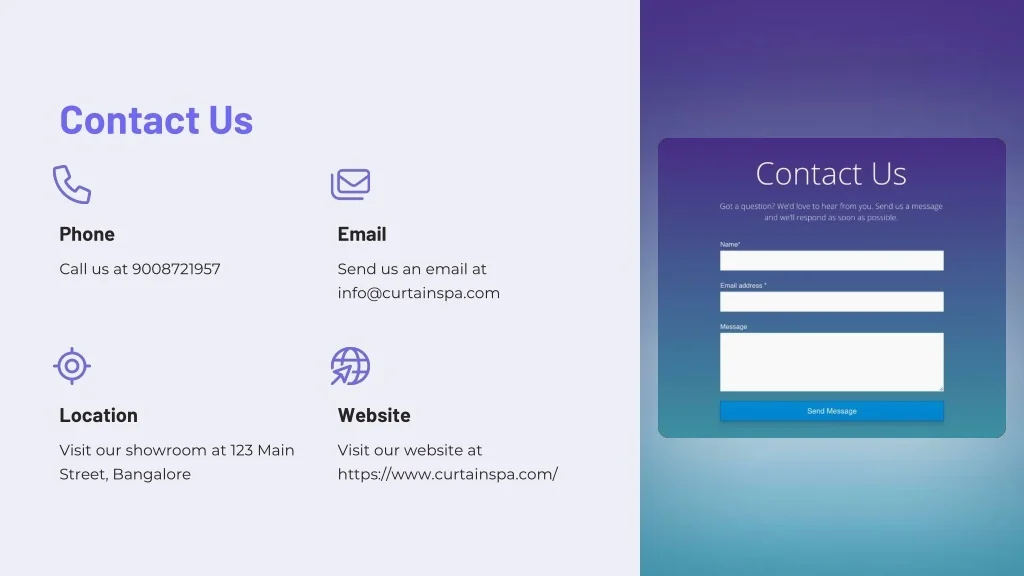 PPT - Best Curtain Shops in JP Nagar Bangalore PowerPoint Presentation - ID:13499021