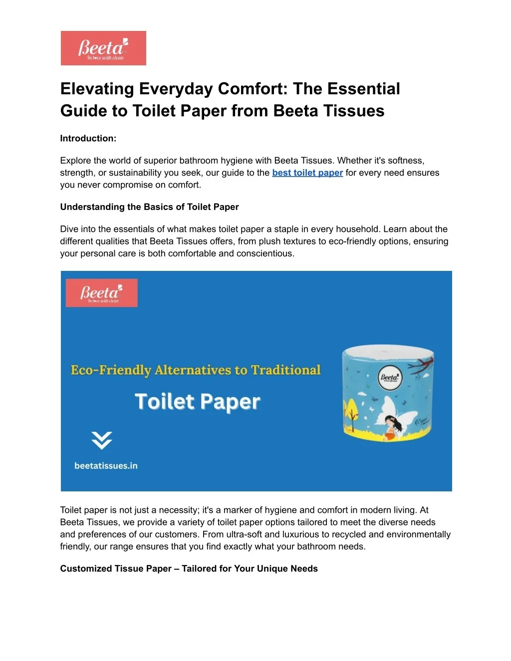 PPT - Elevating Everyday Comfort_ The Essential Guide to Toilet Paper ...