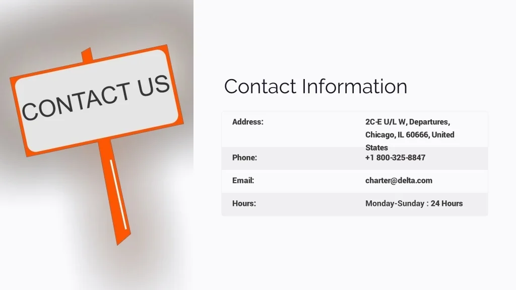 PPT - Delta Airlines Chicago Office: Your Local Travel Support Hub ...