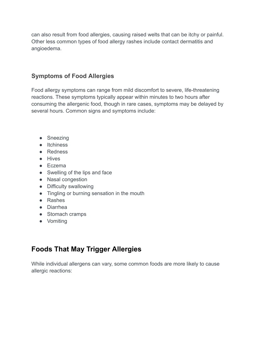 PPT - Skin Allergies Caused by Food_ Symptoms, Causes, and Treatment ...