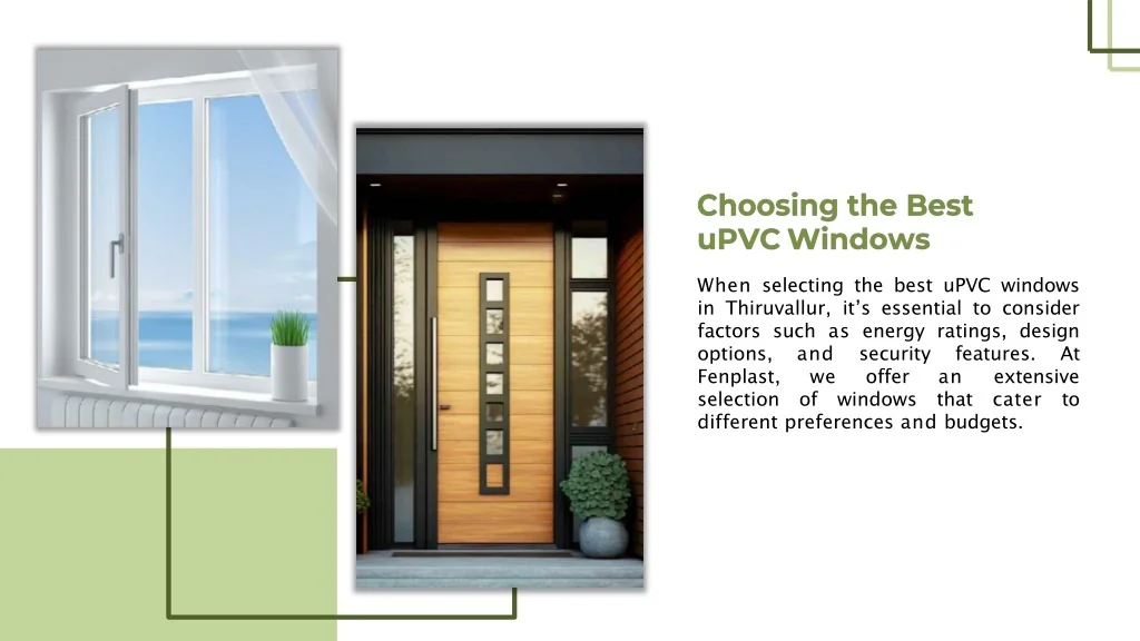 PPT - Expert uPVC Door Manufacturers in Chengalpattu Fenplast ...