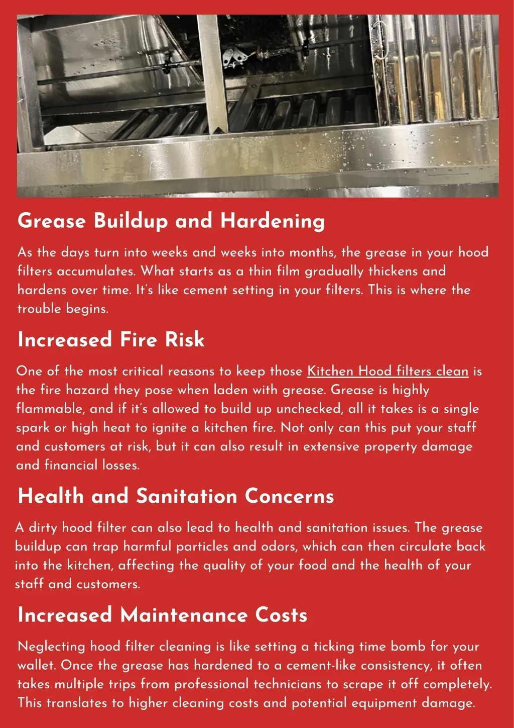 PPT - Professional Kitchen Hood Filter Cleaning Service From Hood Guyz ...