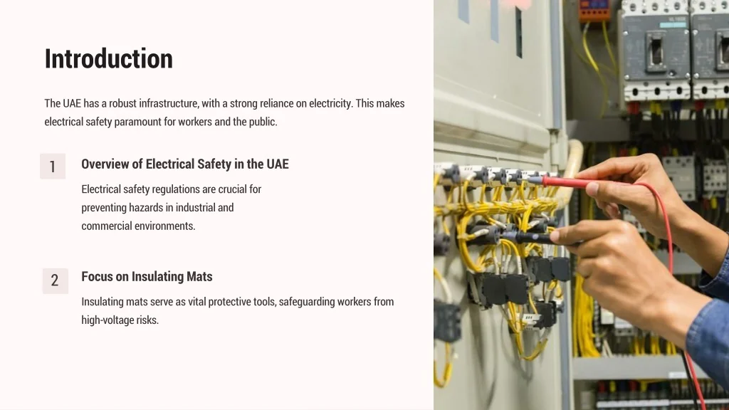 PPT - Electrical-Safety-in-the-UAE-The-Importance-of-Insulating-Mats.pptx PowerPoint ...