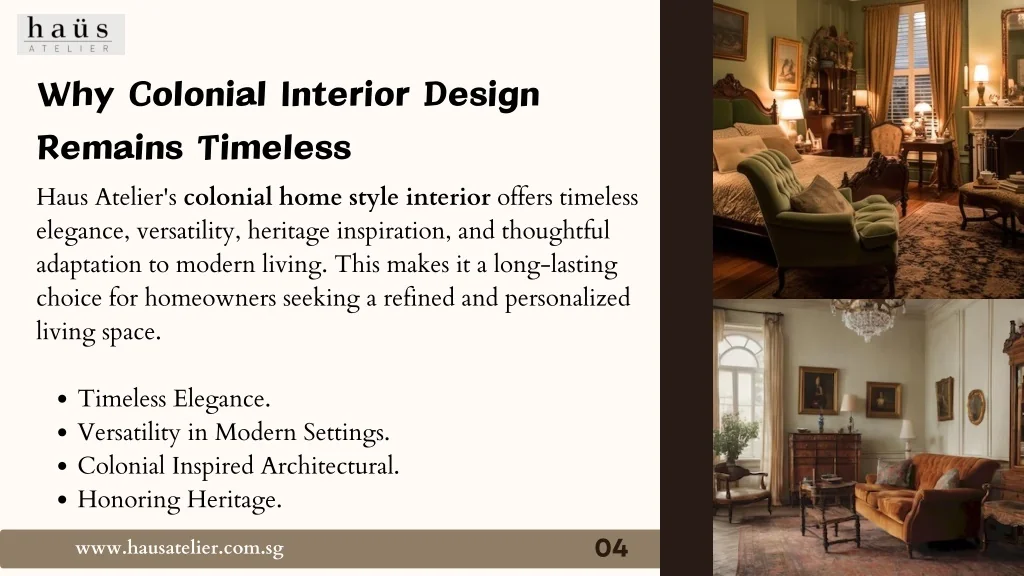 PPT - Timeless Colonial Elegance Modern Living Redefined PowerPoint ...