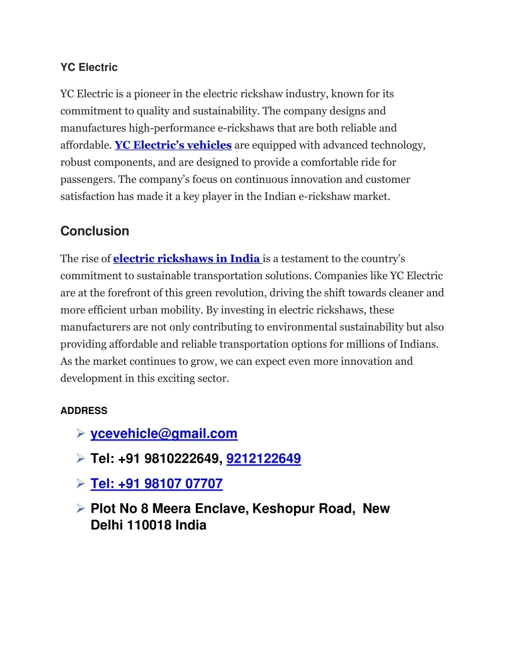PPT - Leading Electric E-Rickshaw Manufacturers in India PowerPoint ...