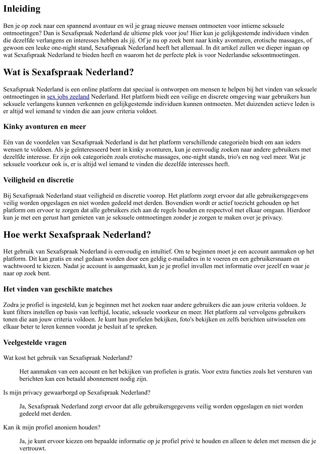 PPT - Sexafspraak Nederland: De Ultieme Plek voor Nederlandse ...