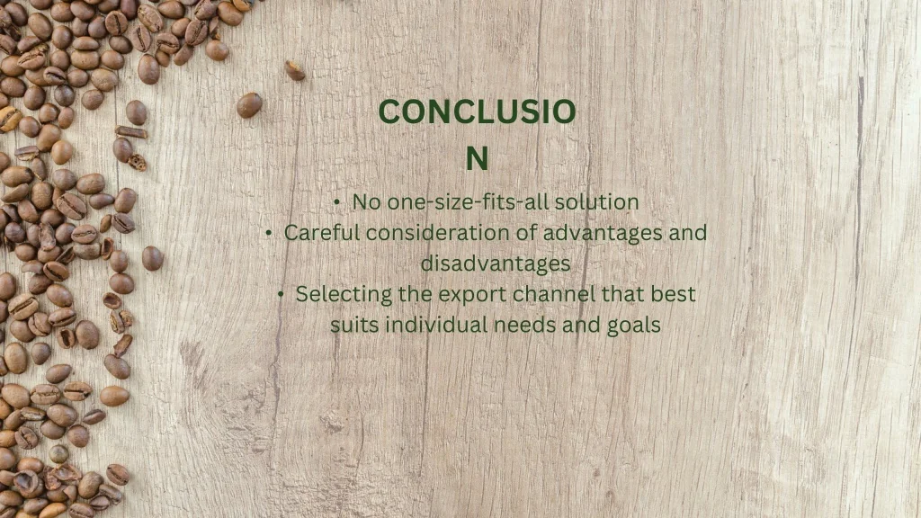 PPT - Choosing the Best Export Channels for Ethiopian Coffee Farmers ...