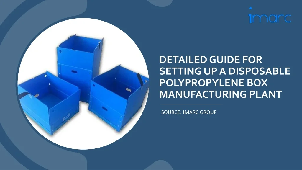 PPT - Disposable Polypropylene Box Manufacturing Plant Project Report ...