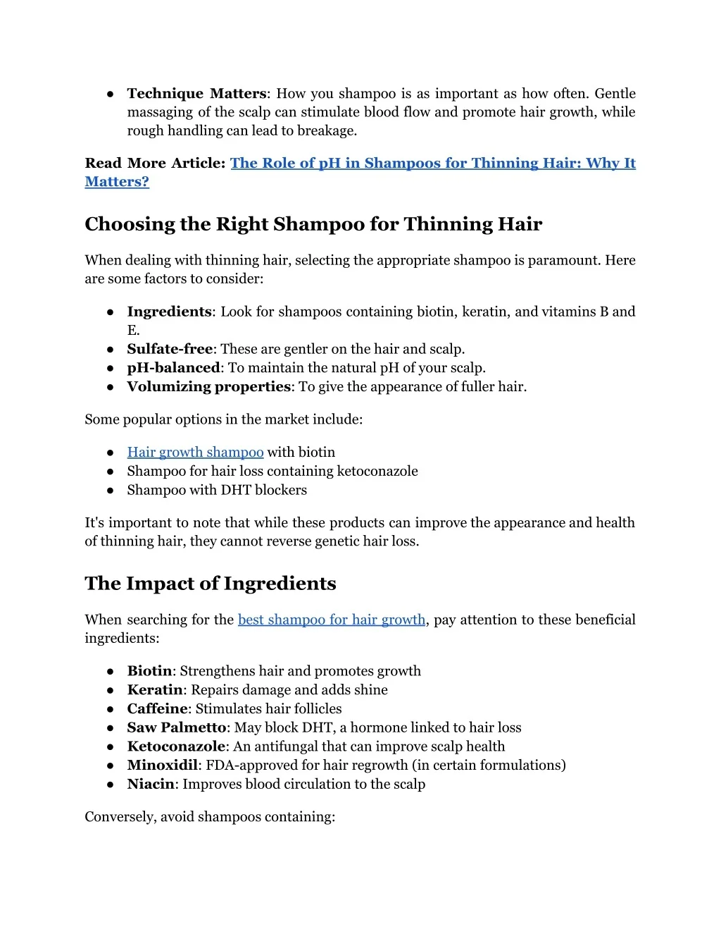 PPT - Impact of Daily Shampooing on Thinning Hair_ Myths vs. Facts ...