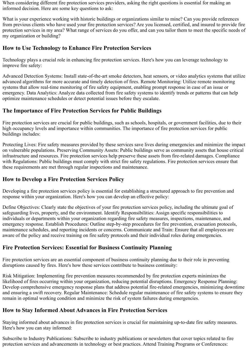 PPT - Preserving Historic Buildings with the Help of Fire Protection ...