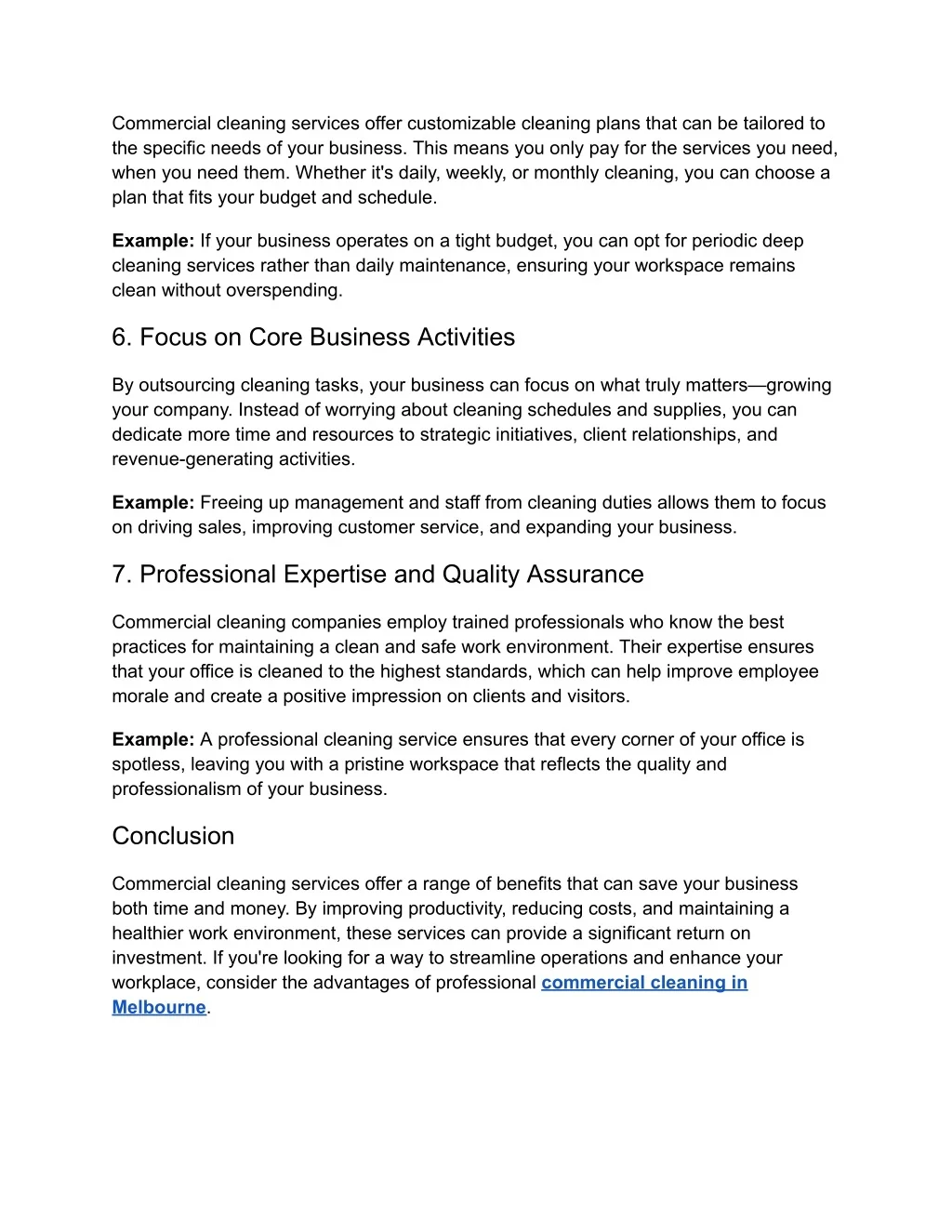 PPT - How Commercial Cleaning Services Can Save Your Business Time and ...