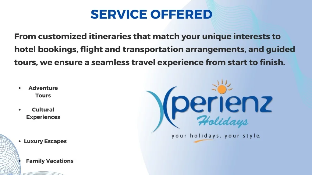 PPT - Company Profile- Xperienz Holidays PowerPoint Presentation, free download - ID:13509217