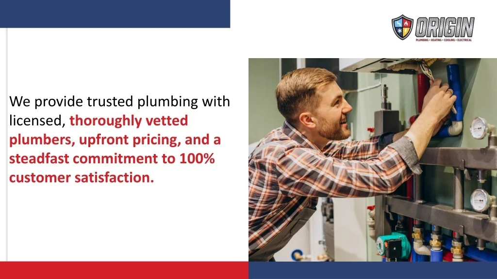PPT - Expert Plumbing Solutions with Origin PHCE in Greeley, CO ...
