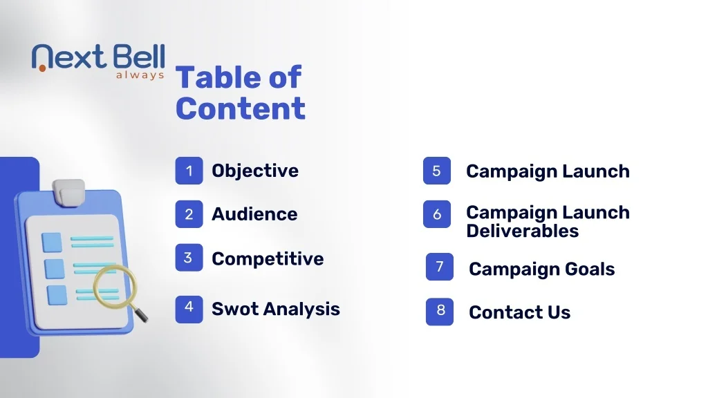 PPT - Social Media Marketing Plan Presentation - Next Bell PowerPoint ...