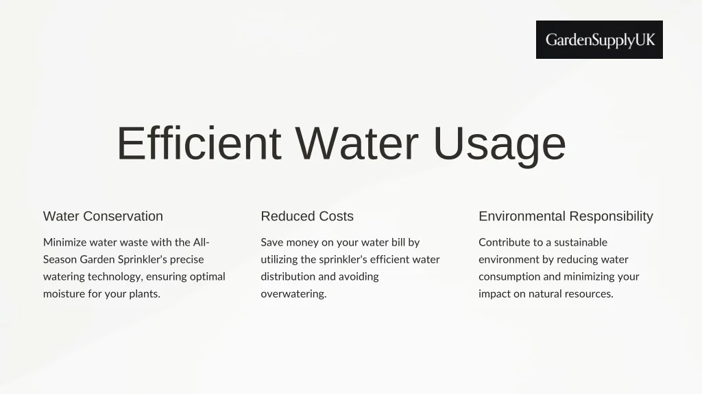 PPT - Watering Made Easy: The All-Season Garden Sprinkler PowerPoint ...