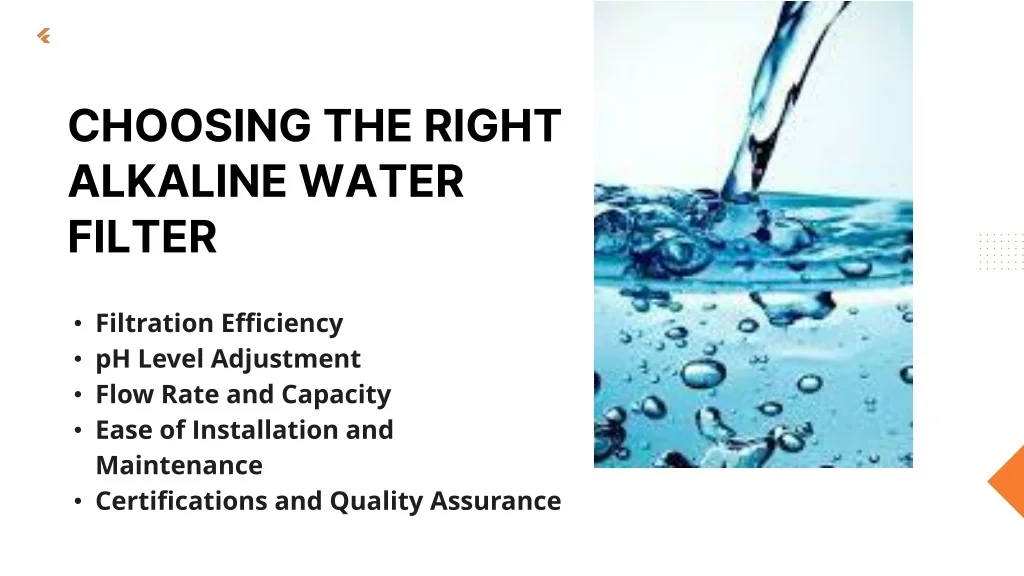 PPT - The Benefits of Alkaline Water Filters Health, Hydration, and ...