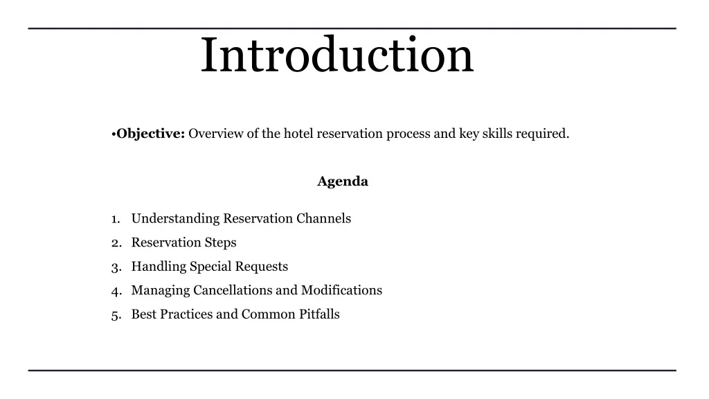 PPT - Hotel Reservation Training By Alok (MBA,MTTM,BHM&CT) PowerPoint ...