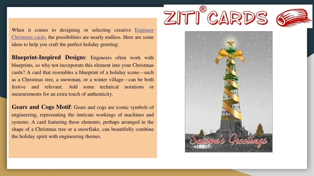 PPT - Creative Engineer Christmas Cards for Your Holiday Greetings ...