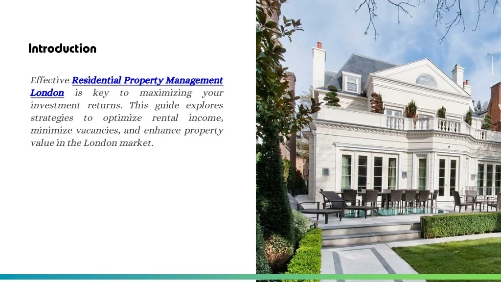 PPT - London's Residential Property Management Strategies to Maximize ...