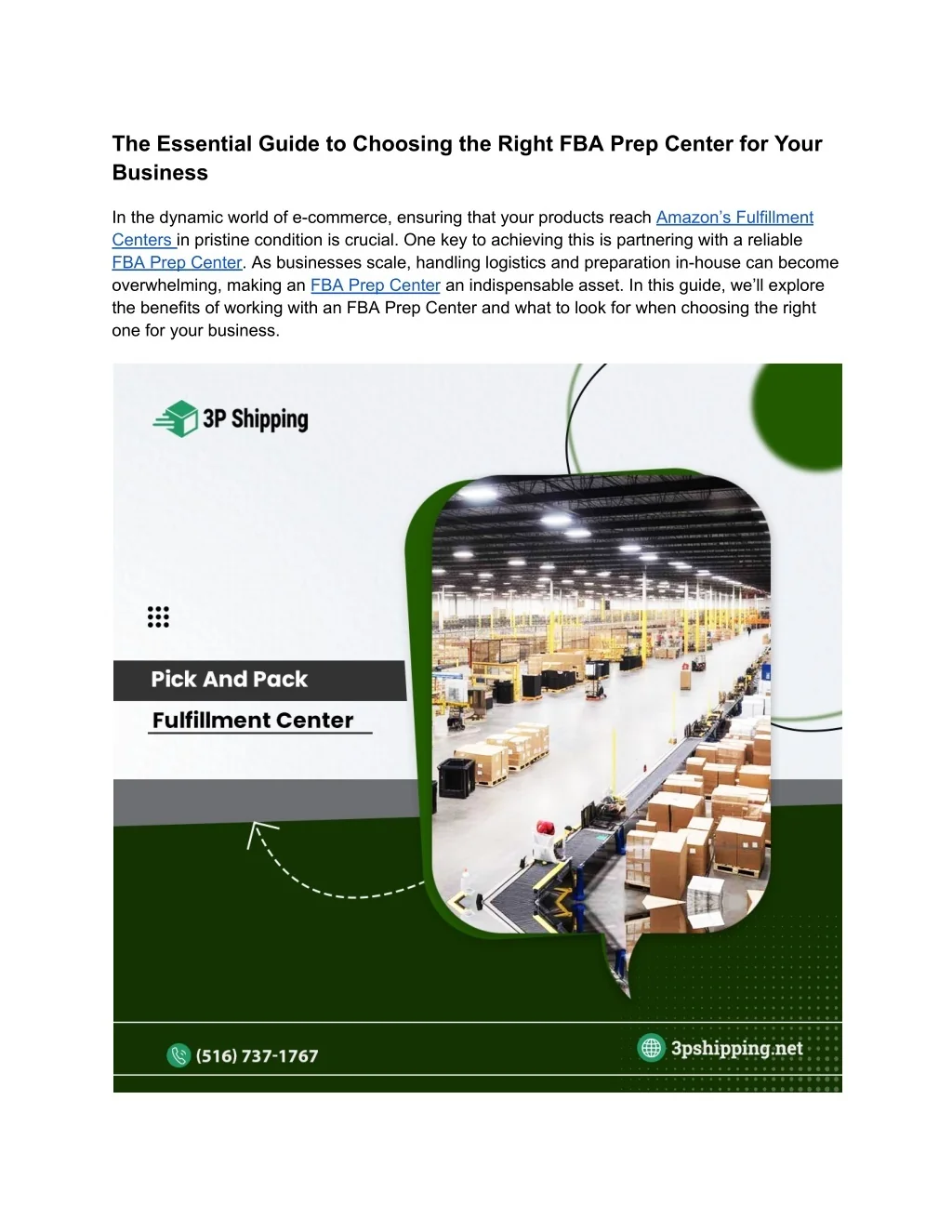 PPT - The Essential Guide to Choosing the Right FBA Prep Center for ...