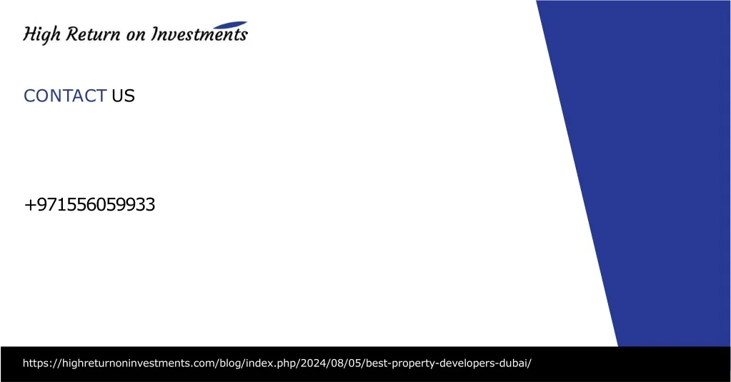 PPT - Real Estate Investment Trusts Meaning: A Guide by High Return on ...
