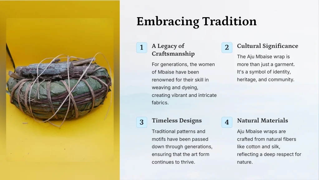 PPT - Aju Mbaise Wraps Embrace Tradition with a Modern Twist PowerPoint ...