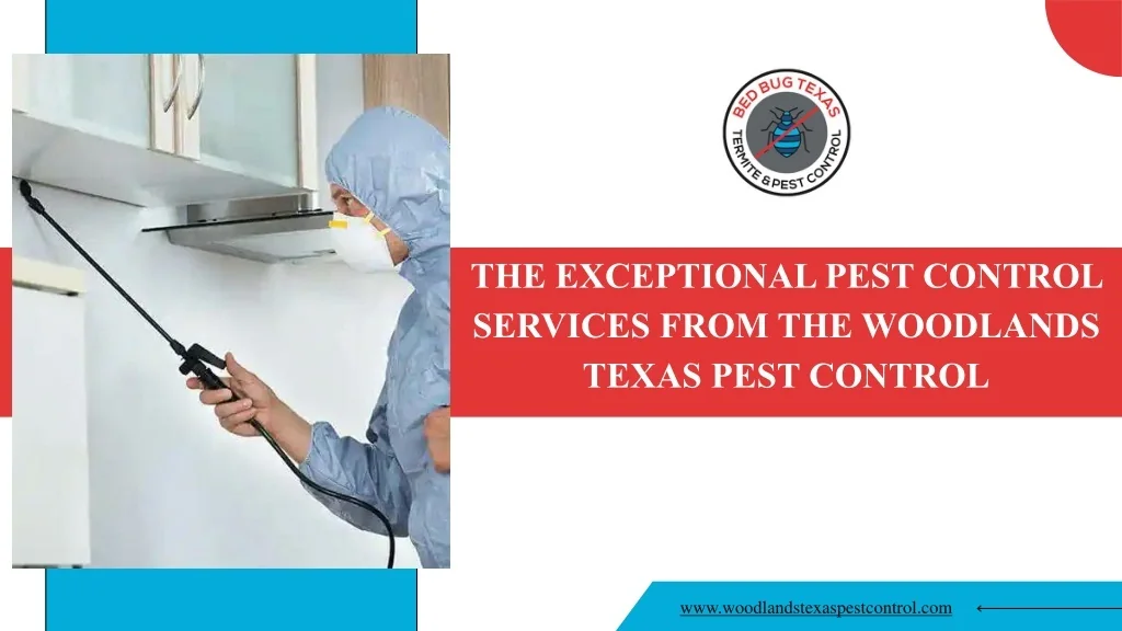 PPT - The Exceptional Pest Control Services From The Woodlands Texas ...