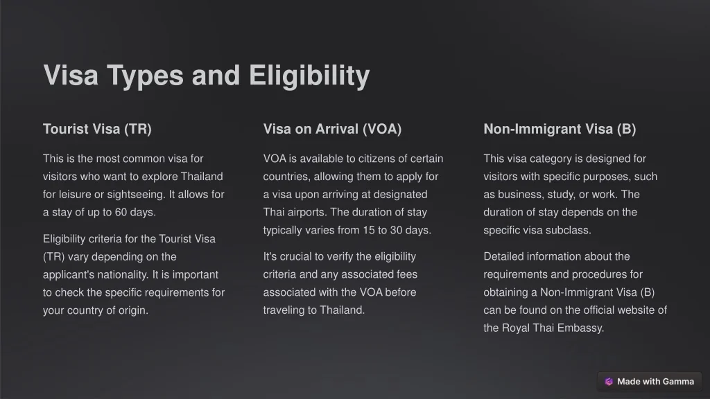 PPT - Get Your Thailand Tourist Visa Fast and Easy! PowerPoint ...
