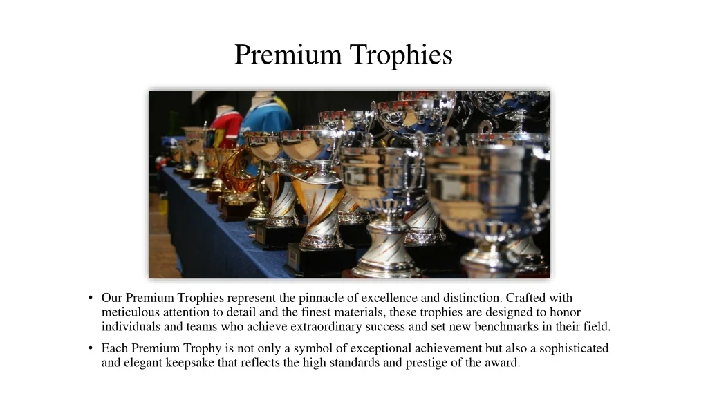 PPT - Buy Trophies, awards, medals, plaques at Affordable Price ...