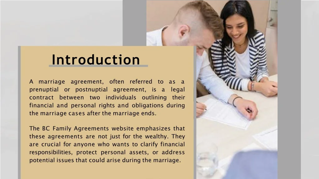 PPT - Top-Notch Marriage Agreements in British Columbia PowerPoint ...