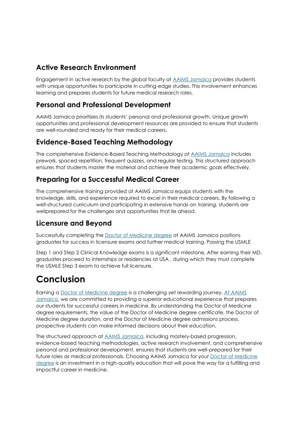 PPT - Doctor of Medicine degree requirements PowerPoint Presentation ...