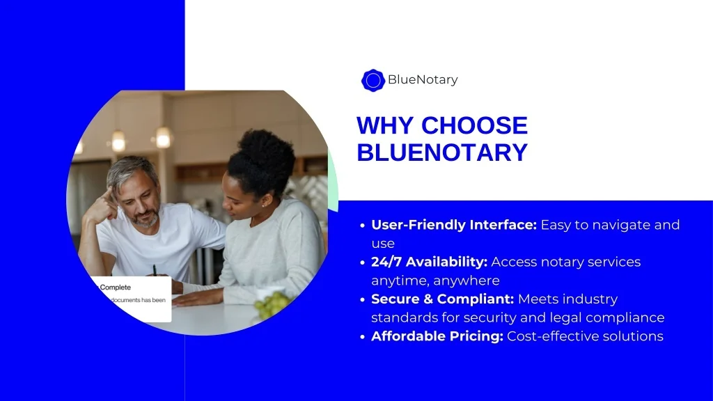 PPT - Trusted Online Notary Service | BlueNotary PowerPoint ...