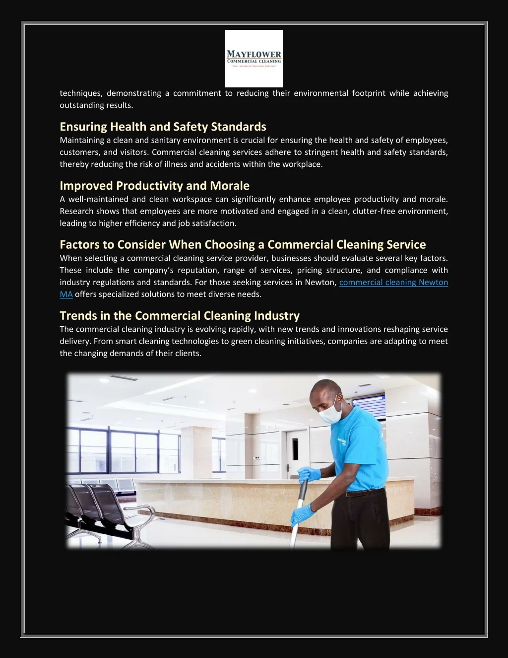 PPT - Unpacking the Popularity of Commercial Cleaning Services ...