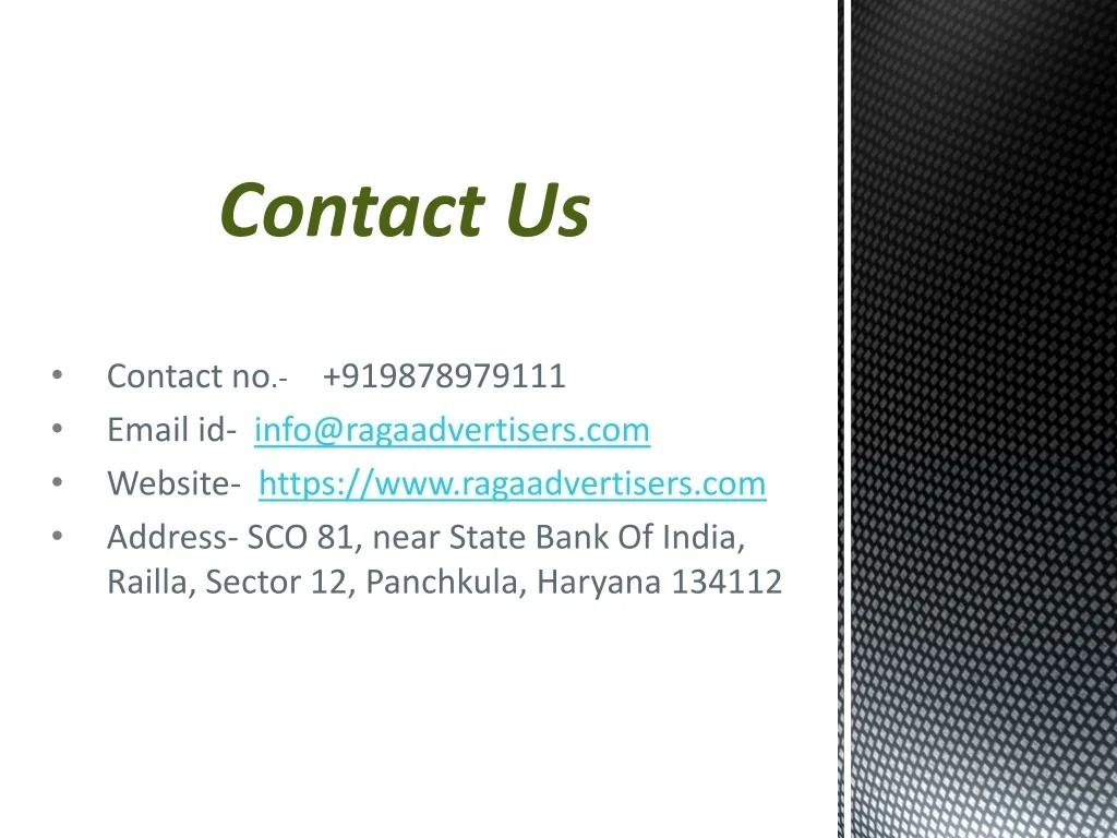 PPT - The Best Digital Marketing Company in Panchkula and Chandigarh ...