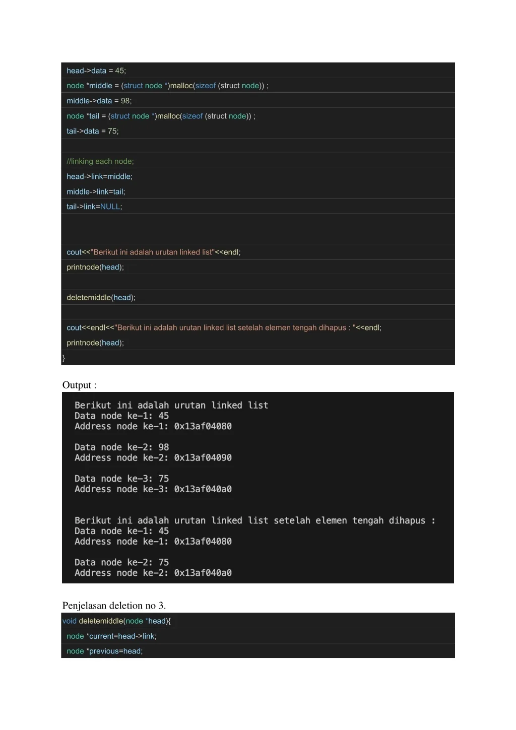 PPT - tugas linked list PowerPoint Presentation, free download - ID:13524853