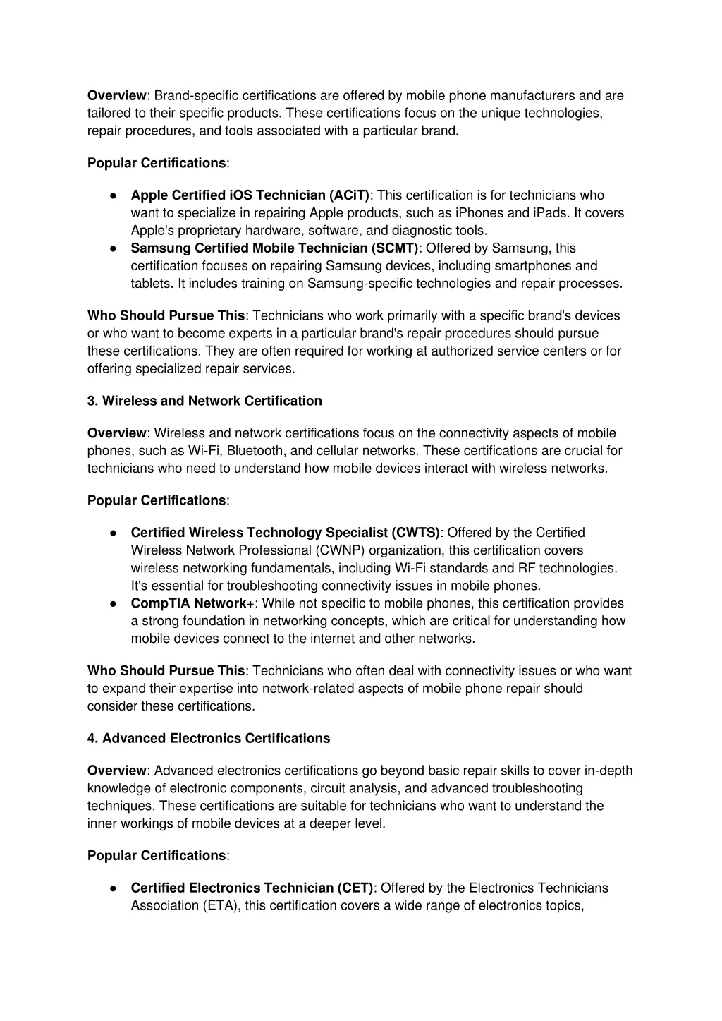 PPT - Exploring the Different Types of Mobile Phone Certifications ...