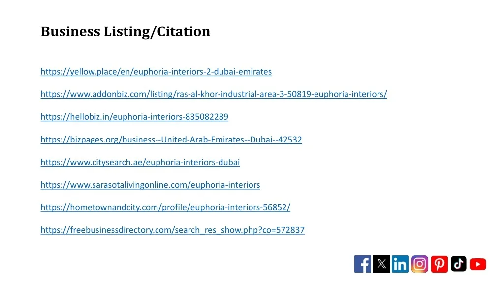 PPT - Euphoria Interiors SEO PowerPoint Presentation, free download ...